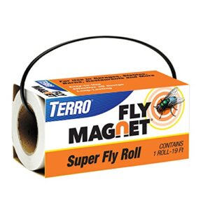 terro t521 super fly roll magnet fly trap, white