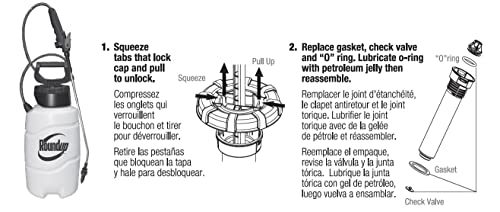 Roundup 181538 Lawn and Garden Sprayer Repair Kit with O-Rings, Gaskets, and Nozzle