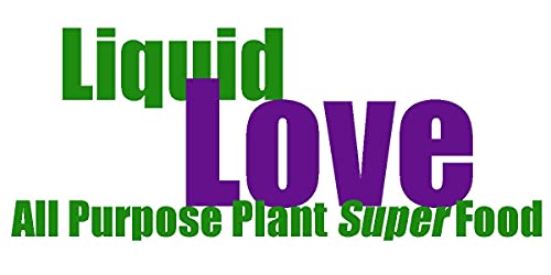 Liquid Love Plant Food by GS Plant Foods- All Purpose Plant Fertilizer (1 Gallon) - Liquid Fertilizer for Herb Gardens, House Plants, Vegetables, Fruit Trees, Lawns & Shrubs