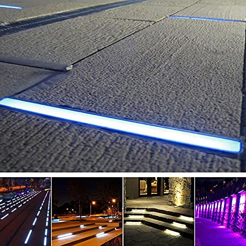 KMYX LED Ground Lights Garden Floor Lights Outdoor Waterproof 65 Garden Lights Lawn Pathway Lights Decoration Stairs Steps Landscape Lights