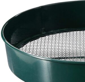 bosmere garden sieve, 1/4″ mesh green