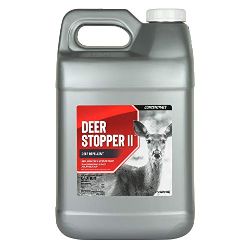 Messina Wildlife Deer Stopper II Repellent - Safe & Effective, All Natural Food Grade Ingredients; Repels Deer Elk, and Moose; Easy to Use, 2.5 Gallon Liquid Concentrate