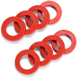 40 Pieces Garden Hose Washer Rubber, Heavy Duty Red Rubber Washer Fit All Standard 3/4 Inch Garden Hose Fittings