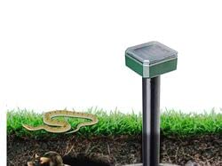 Solar Powered Mole and Snakes Repellent for Garden & Outdoor with Rechargeable Battery, Waterproof & Environment Friendly MANHATTANSUN