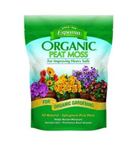 espoma ptm8 8-quart organic peat moss