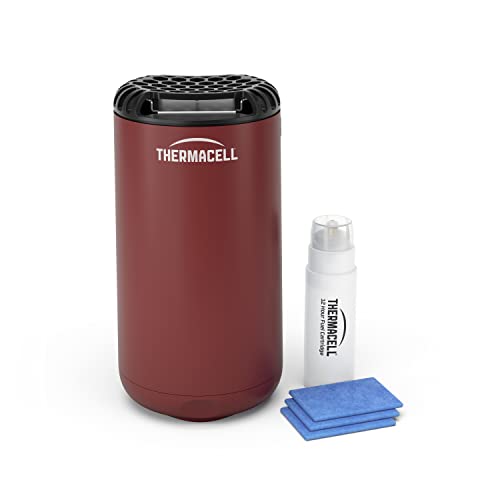 Thermacell Patio Shield Mosquito Repeller; Highly Effective Mosquito Repellent for Patio; No Candles or Flames, DEET-Free, Scent-Free, Bug Spray Alternative; Includes 12-Hour Refill