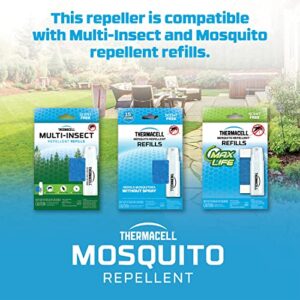 Thermacell Patio Shield Mosquito Repeller; Highly Effective Mosquito Repellent for Patio; No Candles or Flames, DEET-Free, Scent-Free, Bug Spray Alternative; Includes 12-Hour Refill