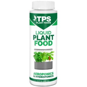 liquid plant food for use in aerogarden, idoo and hydroponic growing systems, liquid fertilizer 8 oz (250ml)