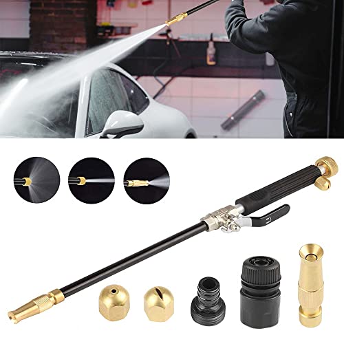 LINNNZI High Pressure Washer Gun, 20MPA Pressure Washer Hose Nozzle Tips Wand Jet Power Washer Sprayer for Car Home Garden Window Glass Washing Cleaning