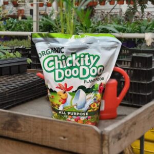 Chickity Doo Doo All Purpose 4lb 2-4-3 | Garden Food | Home and Garden Fertilizer | All Purpose Organic Plant Food