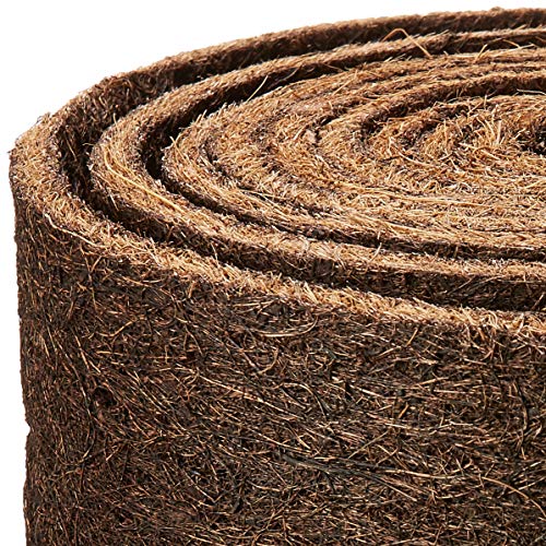 Bosmere Border Protection Edging Weed Mat, 10' x 9" Wide, Brown