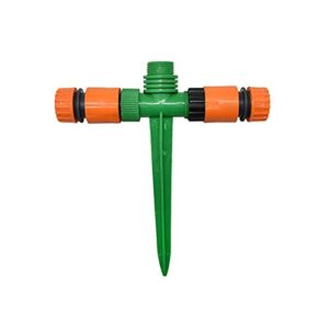 VIEUE Garden Drip Irrigation System Accessories Female 1/2 3/4 Male Nozzle Holder Plastic Nails Can Be Connected with Plastic Dripper Lawn Nozzle Adapter 10 Pieces (Color : 1I2 Hose)