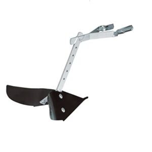 Mantis 3333 Power Tiller Plow Attachment for Gardening, Black