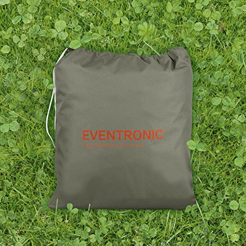 Eventronic Riding Lawn Mower Cover, Riding Lawn Tractor Cover Waterproof Heavy Duty Durable (600D-polyester oxford)