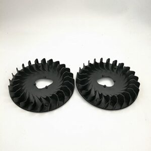 shiosheng 2pcs/lot engine flywheel cooling fan for honda gx200 gx160 gx 200 160 chinese 168f 5.5/6.5hp motor 2kw 3kw generator water pumps