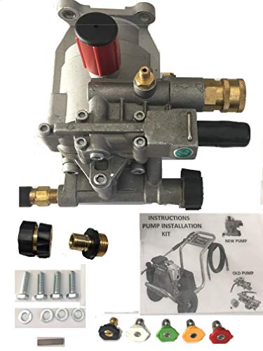 Deluxe Pumps-n-more Excell Replacement Pressure Washer Water PUMP for Honda Excell XR2500 XR2600 XC2600 EXHA2425 XR2625 Pump Kit With Garden Hose Quick Connector and Pressure Quick Coupler