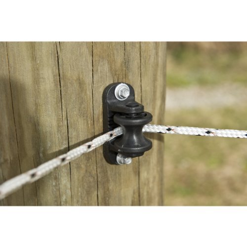 ElectroBraid IROLLB10-EB Roller Post Insulators, Black, Model: IROLLB10-EB, Home & Garden Store