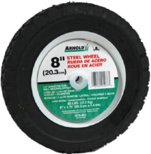 arnold 490-322-0004 8x1.75 stl offset wheel, steel