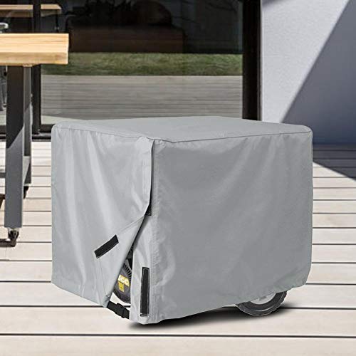 Alinory Practical Electrical Generator Cover, 35 x 26 x 28 inch Electrical Generator Cover for Outdoors, dustproof, Waterproof, Durable for The Courtyard Garden(Gray)