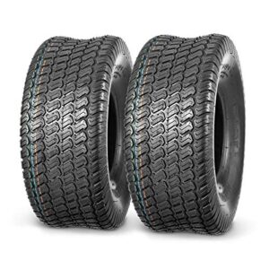 maxauto 2pcs 20×8-8 20x8x8 lawn mower cart turf tires p332 4pr load range b