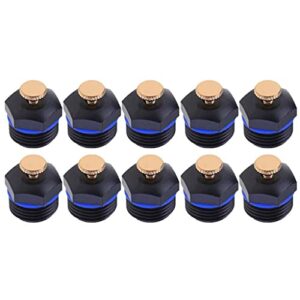 yfqhdd 10pcs/set 1/2 inch dn15 thread garden sprinklers lawn watering sprinkler head garden sprinklers