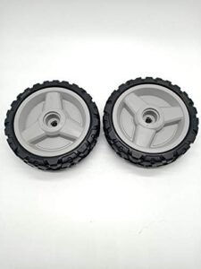 shiosheng 2pcs lawn mower drive wheels for husqvarna 580365301