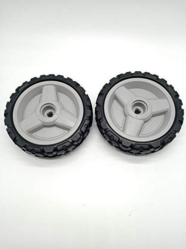 shiosheng 2pcs Lawn Mower Drive Wheels for Husqvarna 580365301