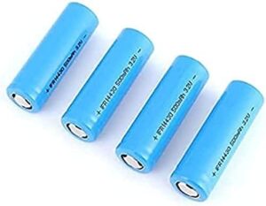 hnjy 3.2v lifepo4 14430 500mah rechargeable solar battery for solar panel outdoor garden lights tooth brush shaver flashlight(4pcs)