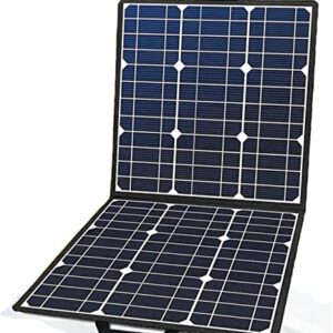 Solar Panels 5V USB Flashfish Foldable Solar Cells Battery Charger Folding Outdoor Power Supply Camping Garden 100W 18V Portable Solar Panel (Color 50W) (100W) (50w) (50w)