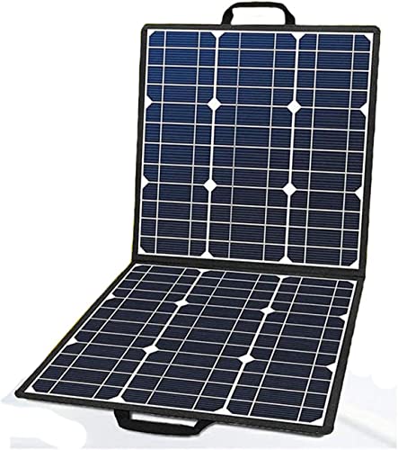 5V USB Flashfish Foldable Solar Cells Battery Charger Folding Outdoor Power Supply Camping Garden 100W 18V Portable Solar Panel (Color 50W) (100w) (100w) (100w)