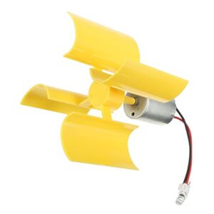 dc 0.1v-5.5v 100-6000rpm micro vertical wind turbines, small motor blades generator for diy (1pc)