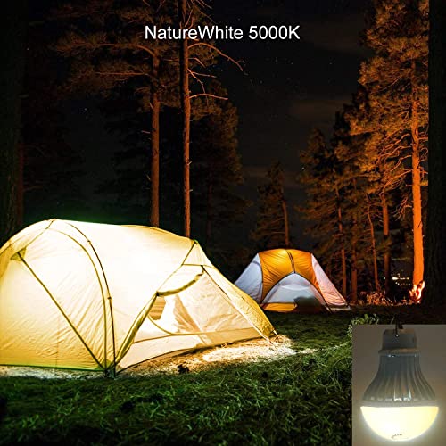 Onite USB Light, USB LED Camping Lantern with USB Splitter Y-Cable, 8ft Extra Length Cord Tent Light, Optimal Companion for Portable Power Station Solar Panel Charger Power Bank, WarmWhite