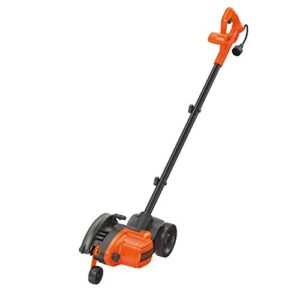 black+decker 2-in-1 string trimmer / edger and trencher, 12 -amp (le760ff)