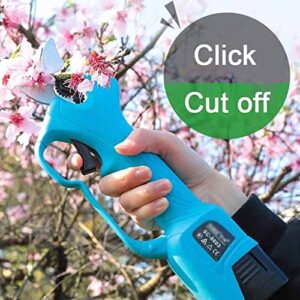 Professional Cordless Electric Pruner, Electric Tree Pruner, 16.8V 28mm Cutting Diameter, for Gardens, Tree,Orchards