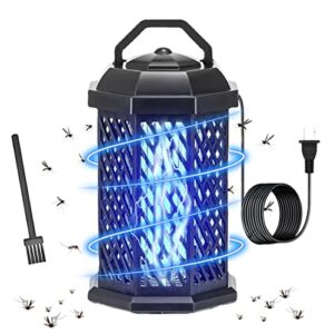 upenjok bug zapper outdoor and indoor,18w mosquito zapper – 4200v high powered waterproof electric bug zapper mosquito zapper – insect fly trap for home backyard patio