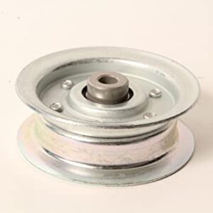 Flat Idler Pulley Replaces John Deere AM135773