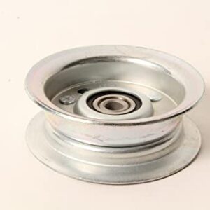 Flat Idler Pulley Replaces John Deere AM135773