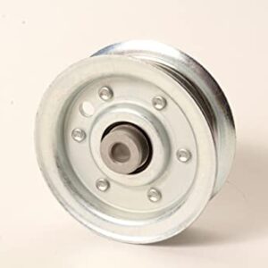 Flat Idler Pulley Replaces John Deere AM135773