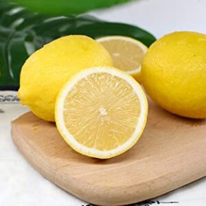 30pcs Lemon Tree Seeds for Planting, Non-GMO Heirloom and Organic, High Survival Rate Fruit for Home Garden (Lemon Seeds)