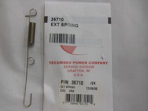 tecumseh 36710 lawn & garden equipment engine extension spring genuine original equipment manufacturer (oem) part