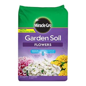 miracle-gro 70359430 garden soil flowers, 1.5 cf