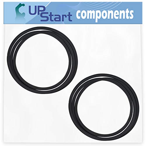 UpStart Components 2-Pack 754-0461 Drive Belt Replacement for MTD 14AA815K054 (2009) Garden Tractor - Compatible with 954-0461 Belt