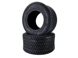 (2) wanda 20×10.00-10 tires 4 ply lawn mower garden tractor 20×10.00-10 turf master tread