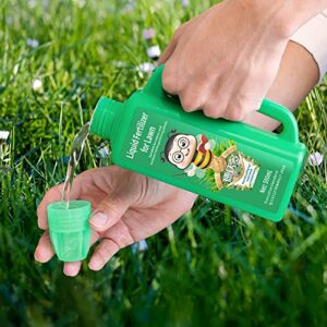 Liquid Fertilizer for Lawn, 5-15-5 Grass Food for Garden Plants Full Nutrients Lawn Fertilizer Soil Liquid Fertilizer 0.5 qt