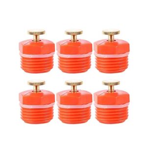 manhong irrigation dripper 1/2″ male thread 360 degree adjustable refraction atomizing nozzles garden lawn watering sprayer farm irrigation sprinkler 5 pcs