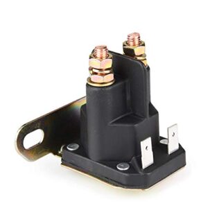 mayspare starter solenoid compatible with john deere am133094, mtd 725-04439 cub cadet lawn tractor