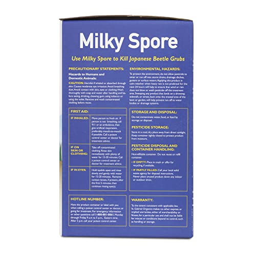 Milky Spore Japanese Beetle and Other Beetle Killer, 10 Ounce