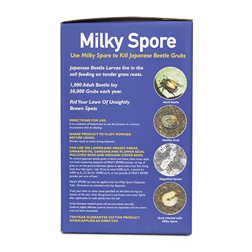 Milky Spore Japanese Beetle and Other Beetle Killer, 10 Ounce