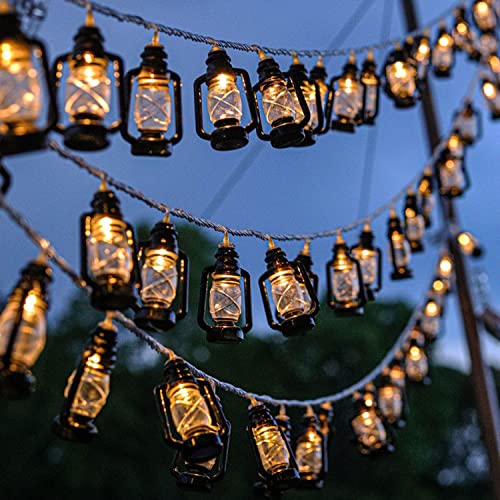 AVEKI Solar String Lights Outdoor Waterproof, 50 Bulbs 23 Feet Solar Hanging Fairy Lights Outside, Solar Powered Patio Lights Outdoor Solar Lights for Garden Yard Porch Wedding Party Camping (23FT)