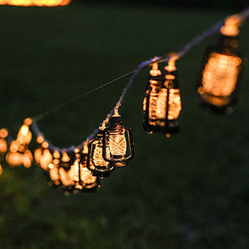 AVEKI Solar String Lights Outdoor Waterproof, 50 Bulbs 23 Feet Solar Hanging Fairy Lights Outside, Solar Powered Patio Lights Outdoor Solar Lights for Garden Yard Porch Wedding Party Camping (23FT)